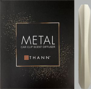 Metal Car Clip Scent Diffuser (Silver)